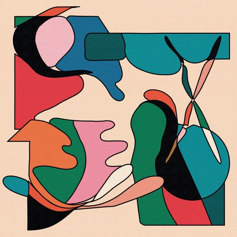 Bonobo & Totally Enormous Extinct Dinosaurs - Heartbreak | Vinyl Cover Art